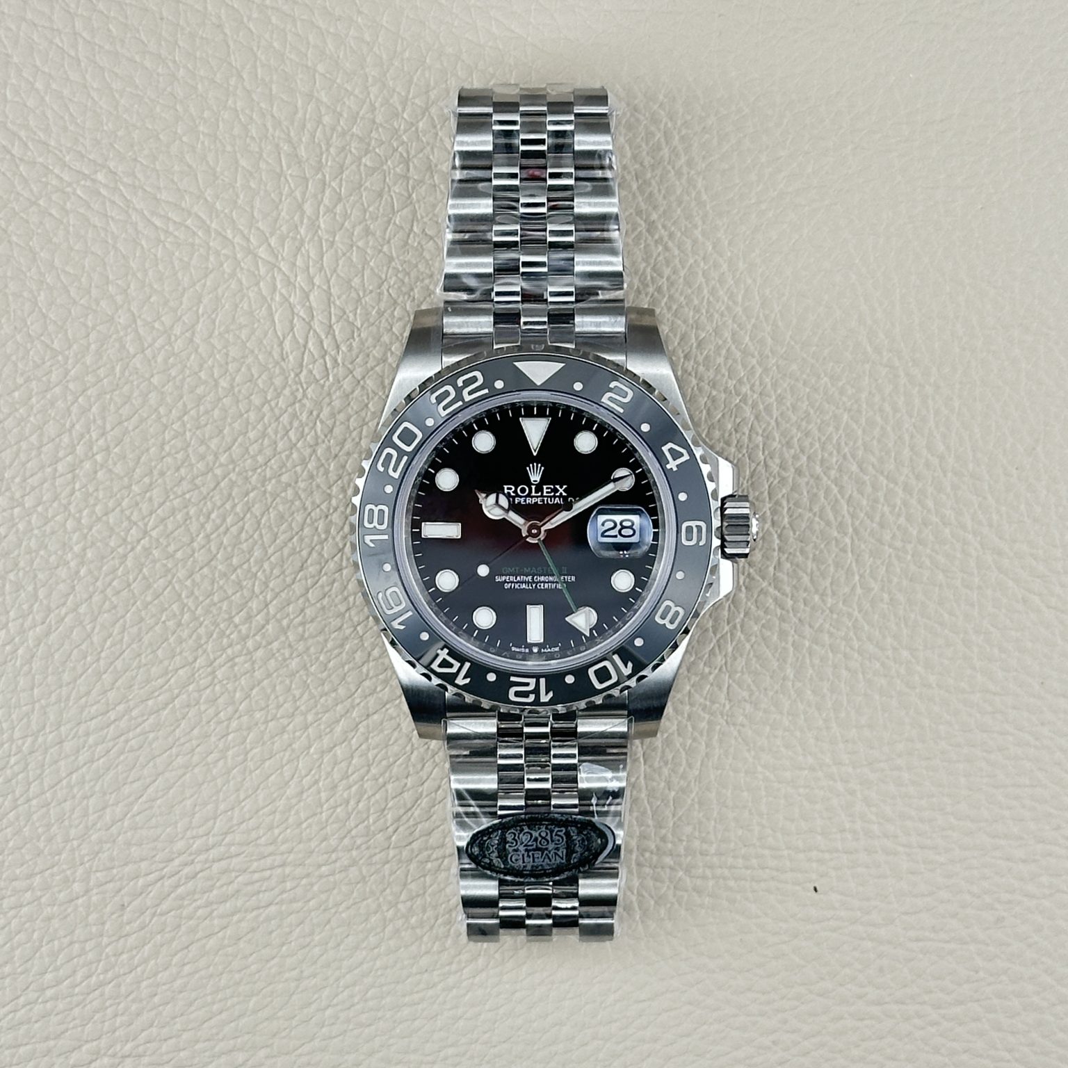 Rolex Bruce Wayne Clean Factory, GMT-Master II Black Super Clone